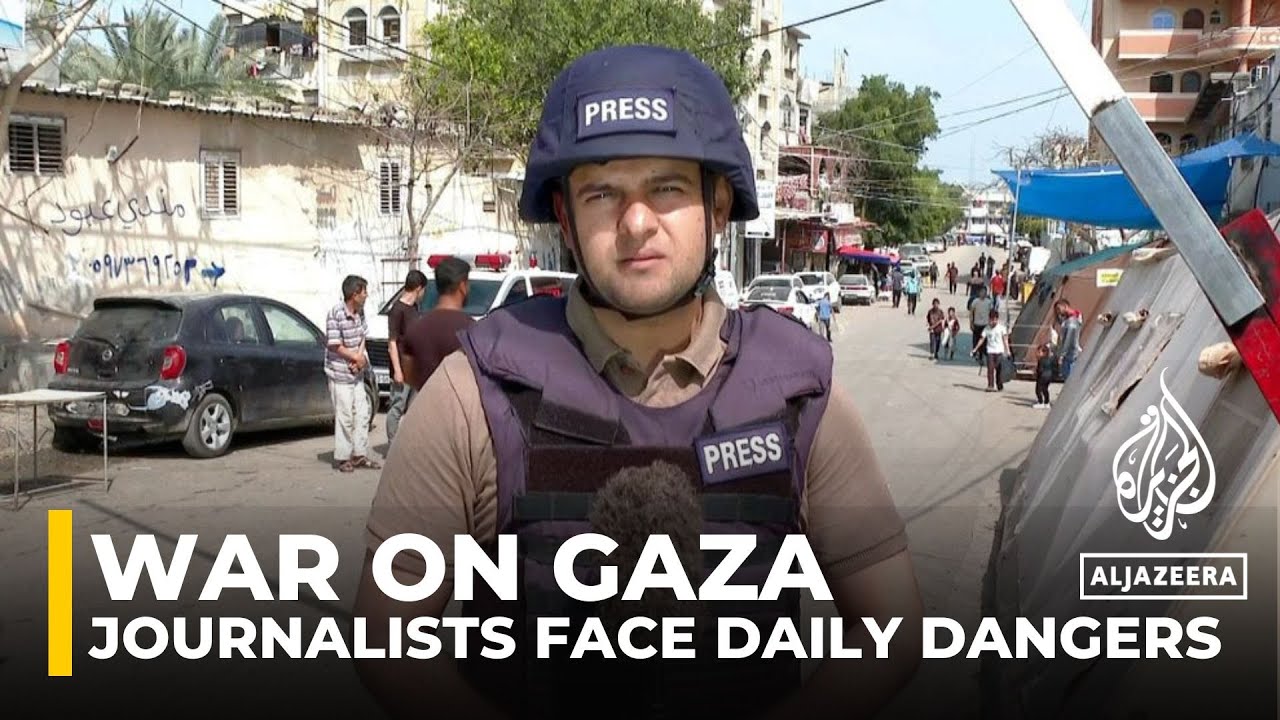 What it means to be a Palestinian reporter in Gaza - YouTube