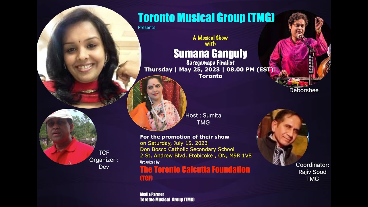 A musical show with Sumana Ganguly (Saregamapa Finalist) - YouTube