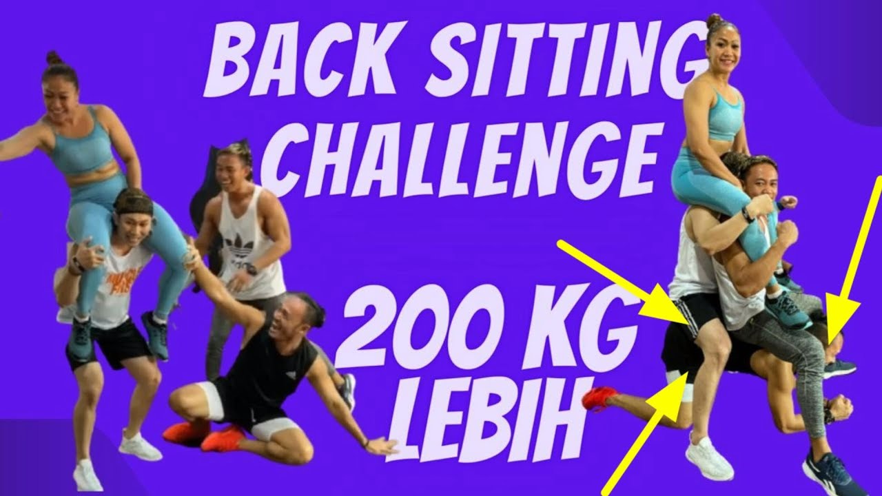 BACK SITTING CHALLENGE 2021 // GASTON IVAN - YouTube