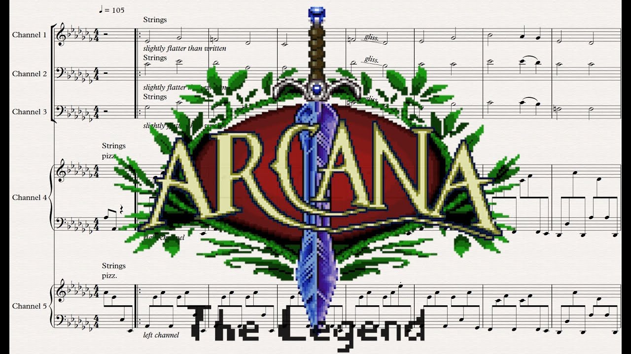 The Legend - Arcana (SNES, 1992) OST - Transcription - YouTube