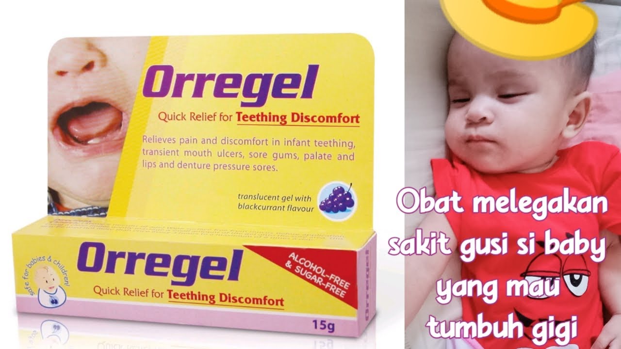 Orregel for relief for teething discomfort - YouTube