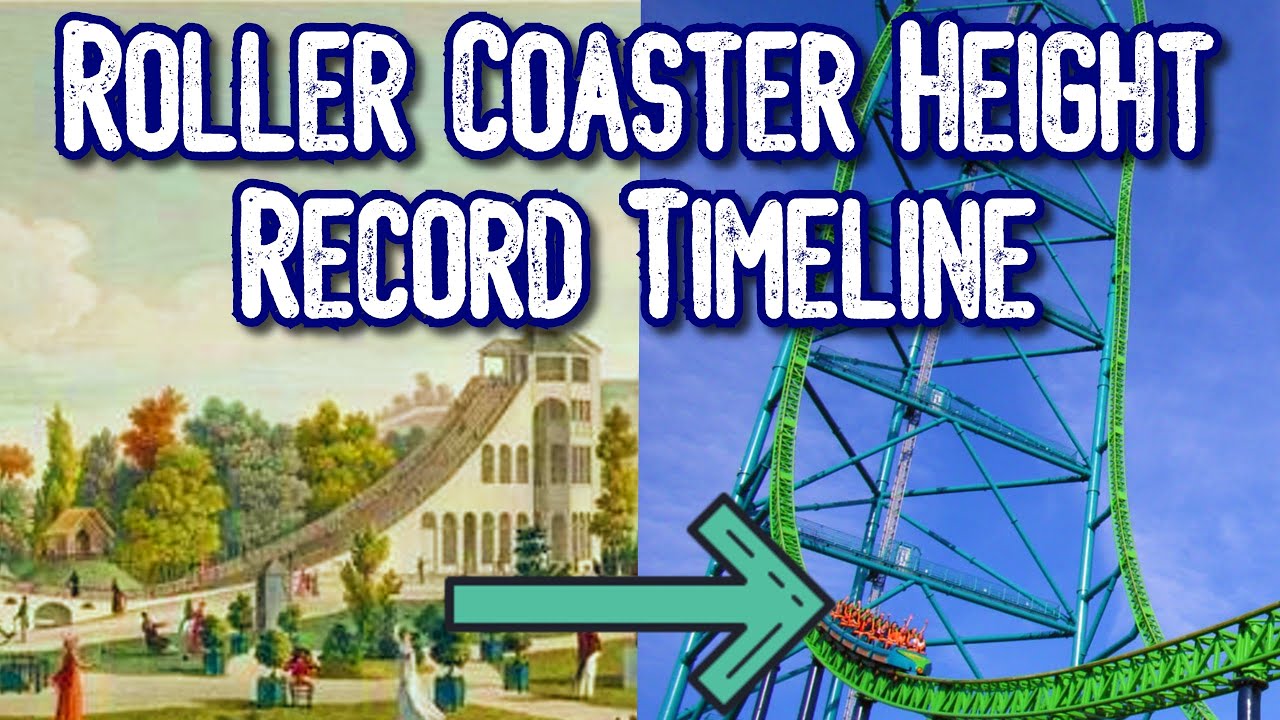 A Complete Timeline of the Roller Coaster Height Record - YouTube