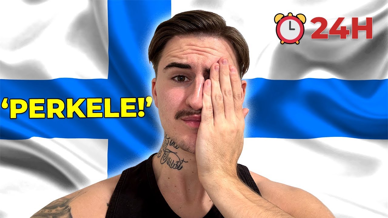 Australian Speaks Finnish For 24 Hours - YouTube