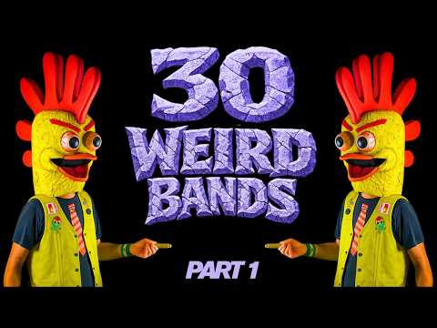 If you recognize half of these bands, you are a gentleman and a scholar.