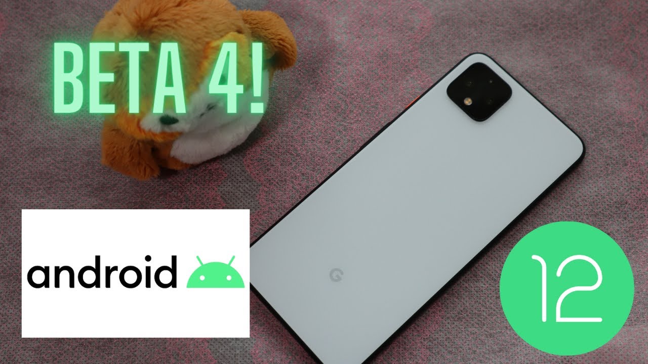 Android 12 Beta 4 on the Google Pixel 4 XL! - Updated Screen on Time ...