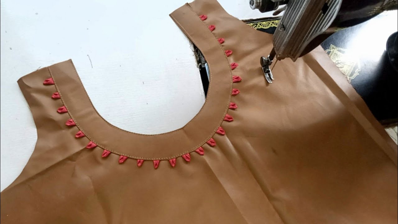 simple and beautiful neck design | sewing tricks and tips for beginners ...