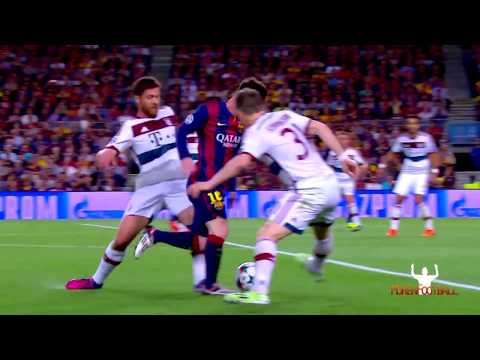 Лионель Месси - сумашедшие финты и обводки. Lionel Messi - crazy feints and strokes