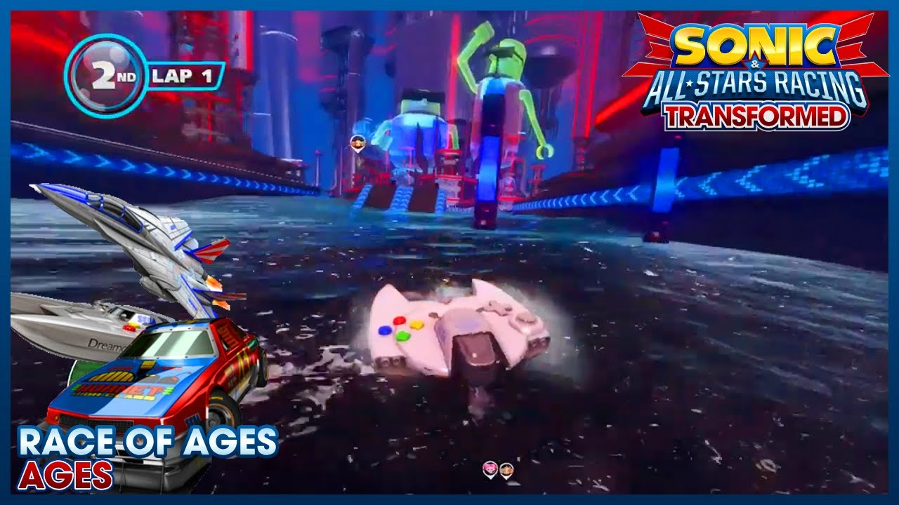 Sonic & All-Stars Racing Transformed - Race of AGES - AGES - YouTube