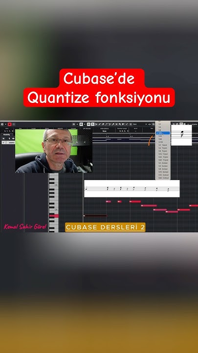 CUBASE’DE QUANTİZE FONKSİYONU - YouTube