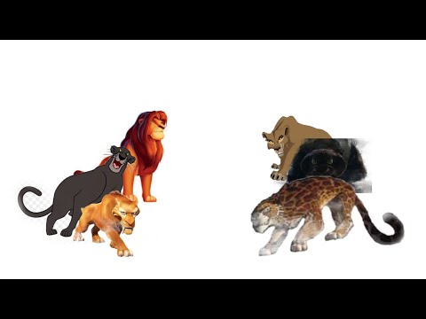 Simba, Diego and Bageerah vs Zira Phango Manchas - YouTube
