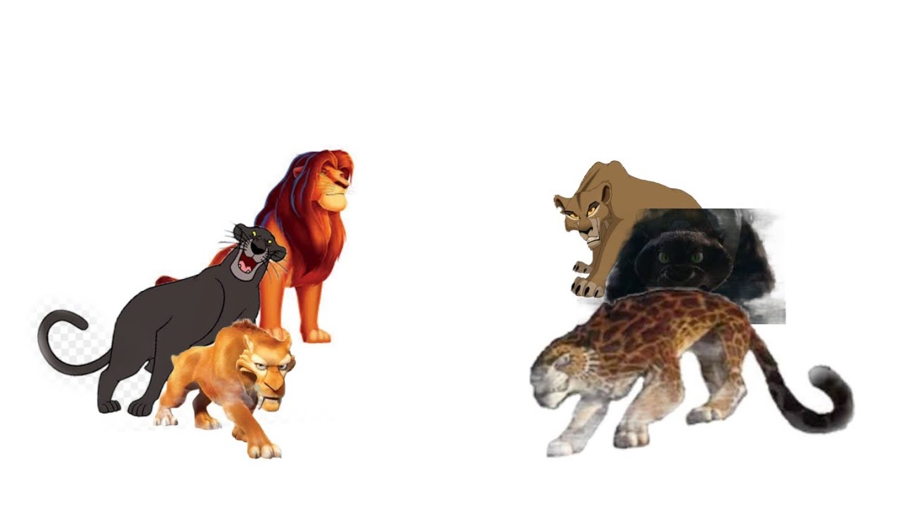 Simba, Diego and Bageerah vs Zira Phango Manchas - YouTube