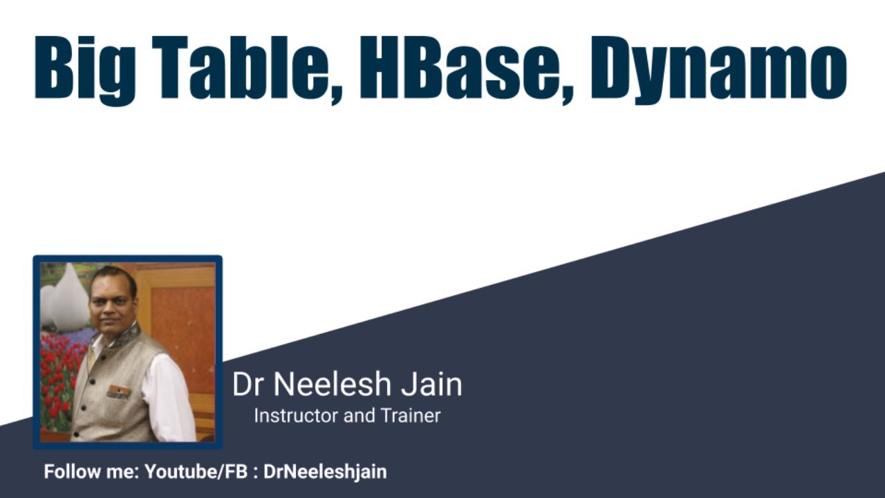Introduction Big Table, HBase & Dynamo - YouTube