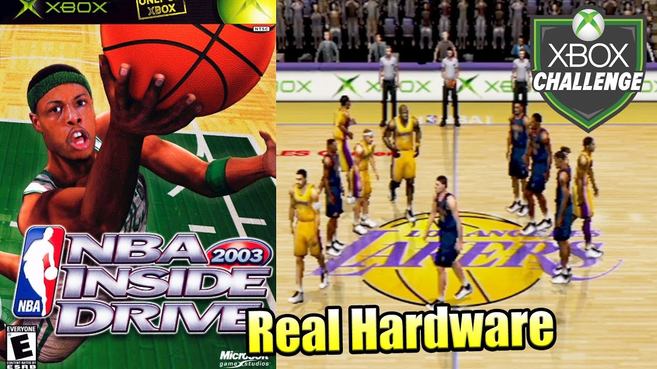 NBA Inside Drive 2003 — Xbox OG Gameplay HD — Real Hardware {Component ...