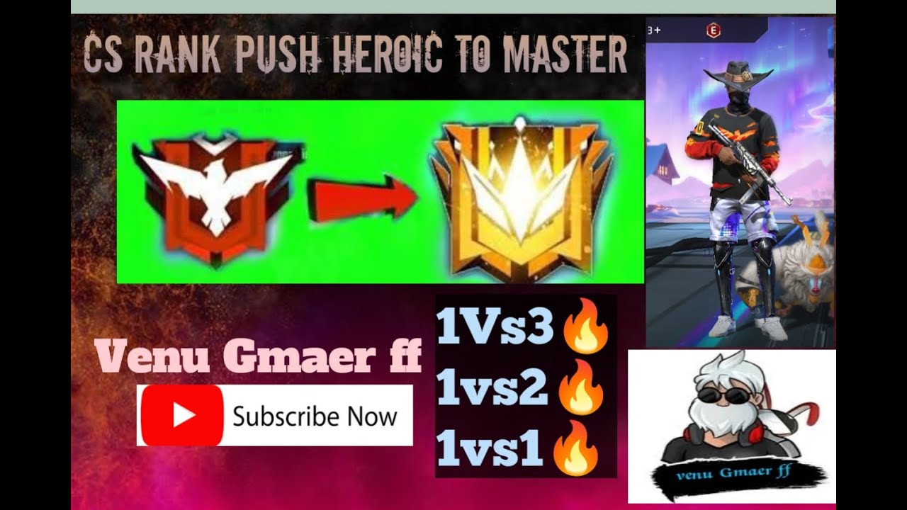 Cs rank push Heroic to master 🔥 - YouTube
