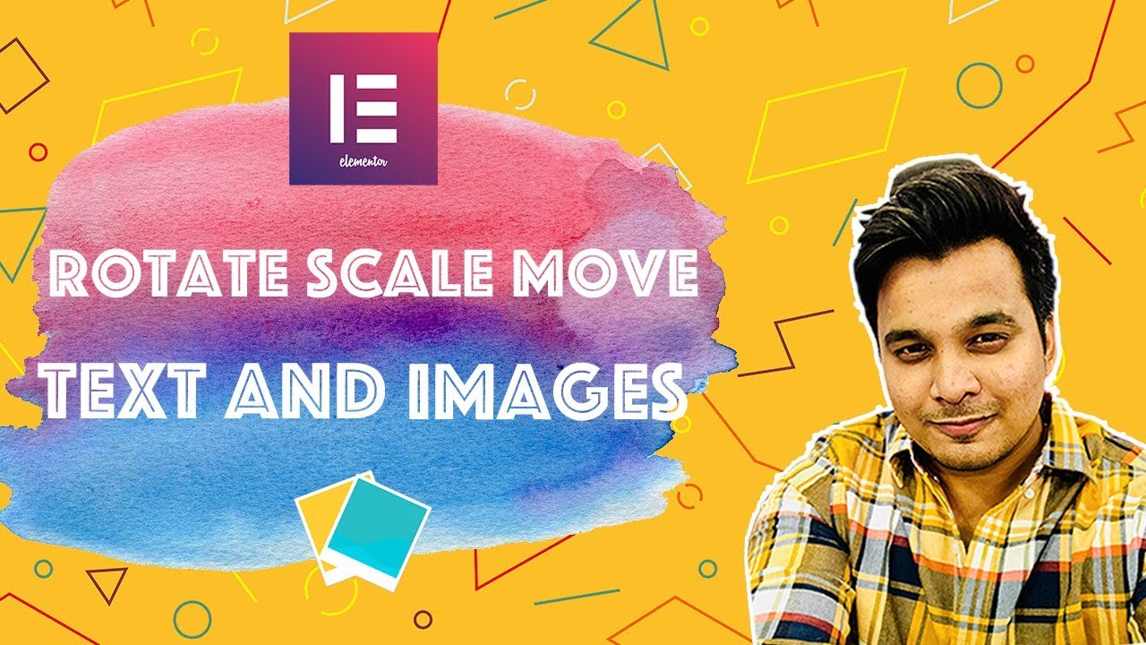 Elementor Rotate Scale Transform Image Text Tutorial Css Transforms 2251