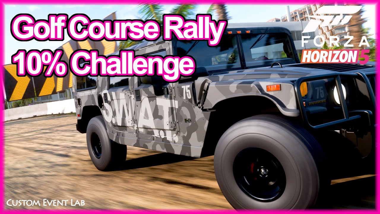 Golf Course Rally - 10% Challenge - CUSTOM EVENT LAB - JASONTM06 ...