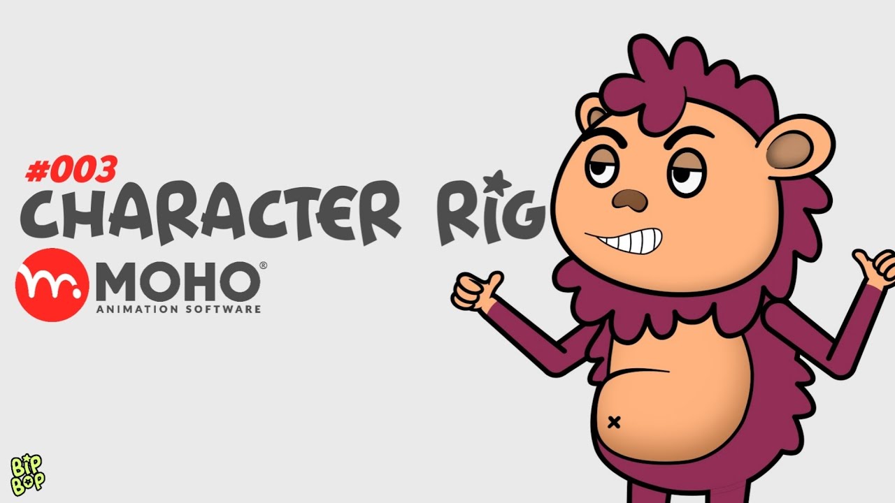 Character Rig with Moho Pro | The Monkey - YouTube