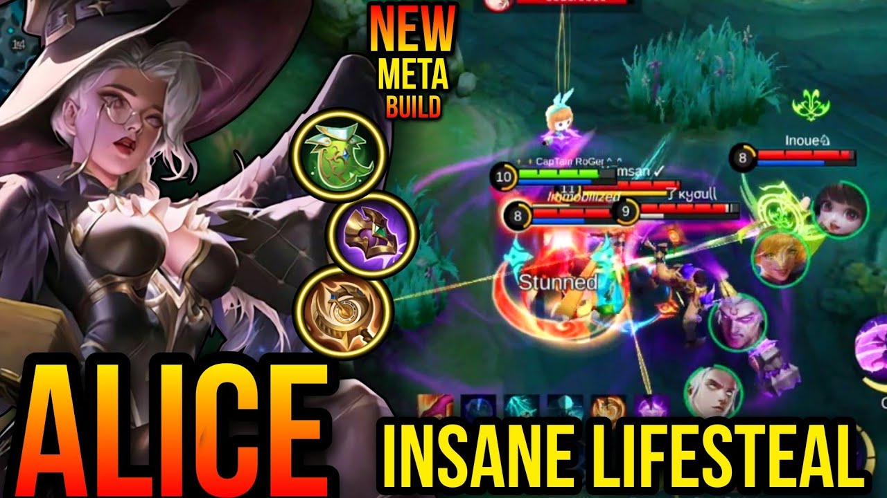 17 Kills!! Hyper Alice New Meta Build | Top Global Alice Best Build ...