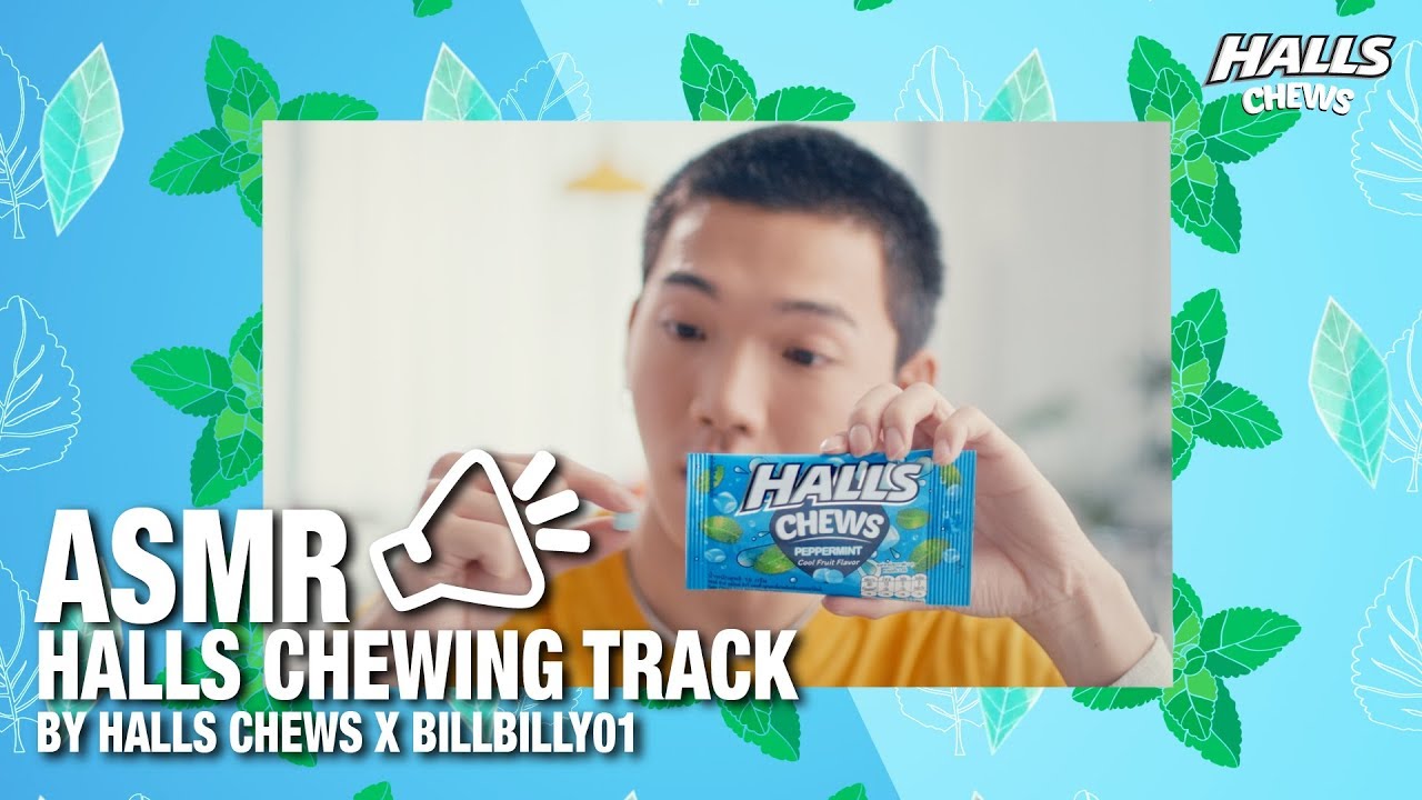 Halls Chews : ASMR Halls Chewing Track ft. BILLbilly01 - YouTube