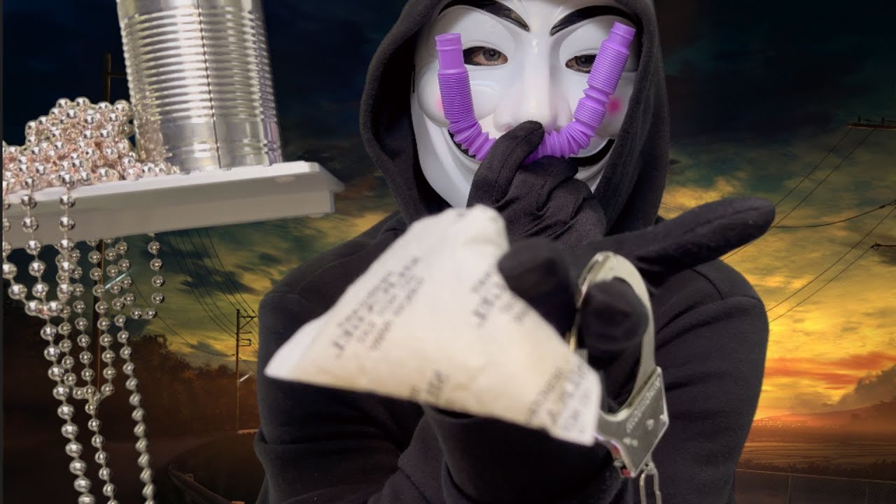 Anonymous ASMR | fastest ASMR triggers | One Minute ASMR - YouTube