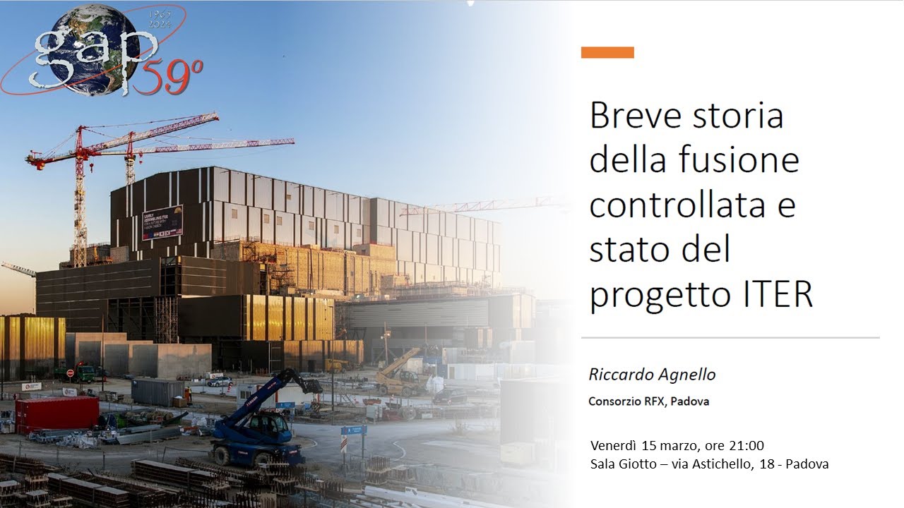 Fusione Controllata e Progetto ITER - YouTube