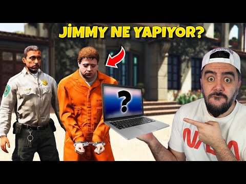 JIMMY GECELERI BILGISAYARINDA BAKIN NE IZLIYOR POLIS GELDI - GTA 5 MODS