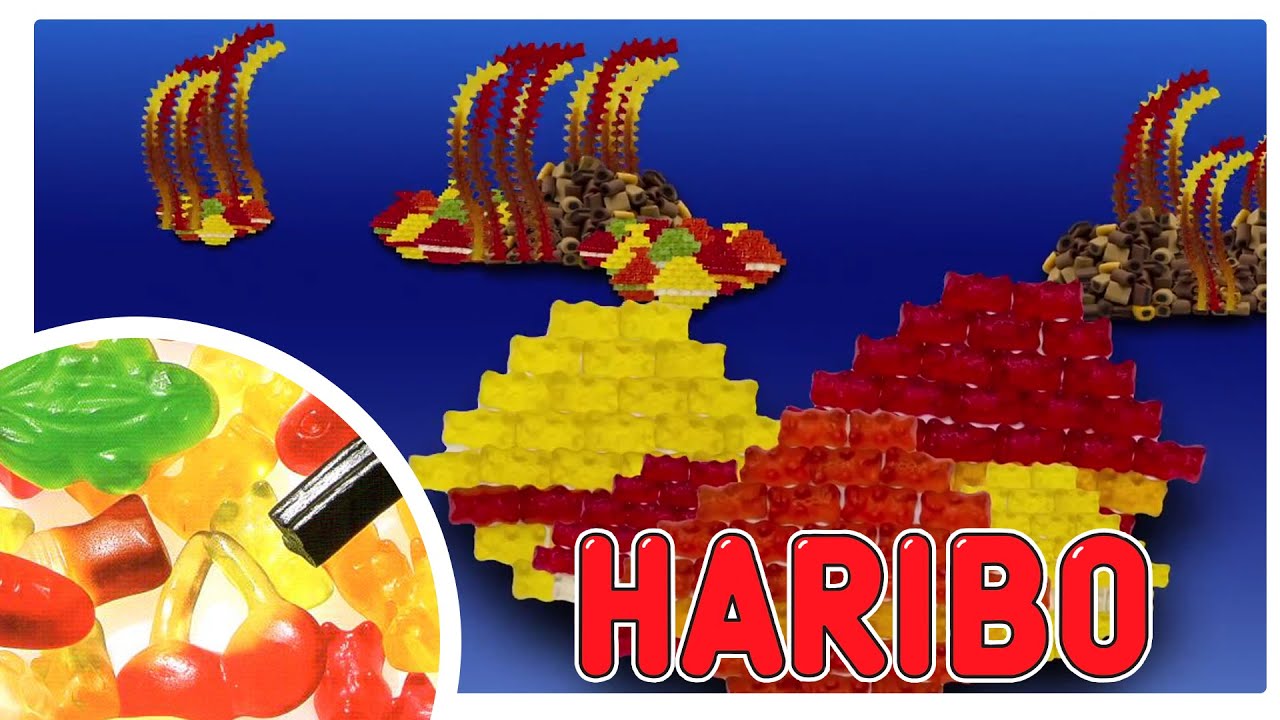HARIBO Stop Motion Animation: A tasty journey - YouTube