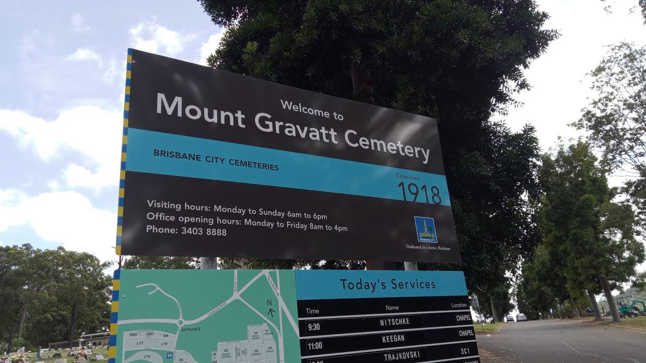 Mt Gravatt Cemetery part 2. - YouTube