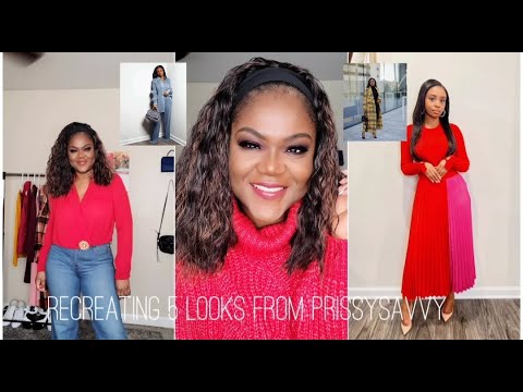 I RECREATED 5 LOOKS FROM PRISSYSAVVY - YouTube