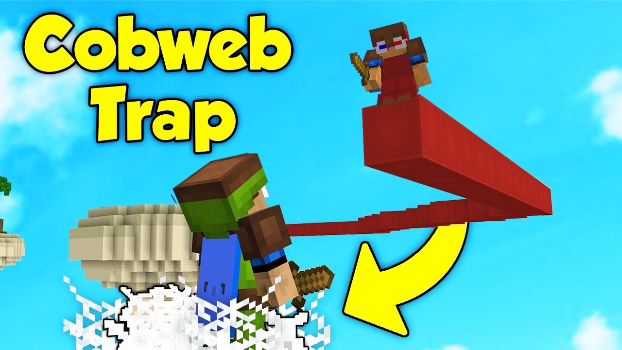 The Cobweb Spleef Trap in Minecraft Bedwars - YouTube