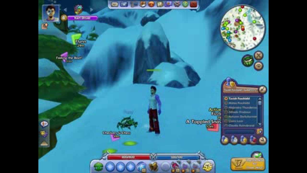 Fire tiger ninja-Free realms exploration coin on Snowhill's mountain ...