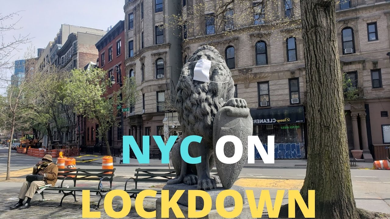 Crazy Scenes of NYC During Coronavirus Lockdown - YouTube
