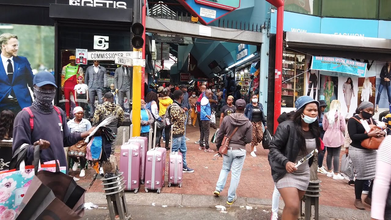 RAW & UNCUT REAL STREETS OF Downtown Johannesburg S.A - YouTube