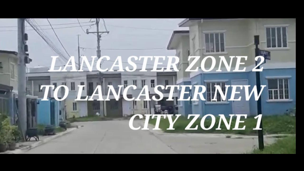LANCASTER NEW CITY TOUR AROUND ZONE 2 TO ZONE 1 - YouTube