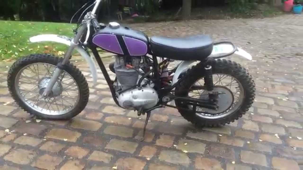 BSA B50MX 1972 FOR SALE - YouTube