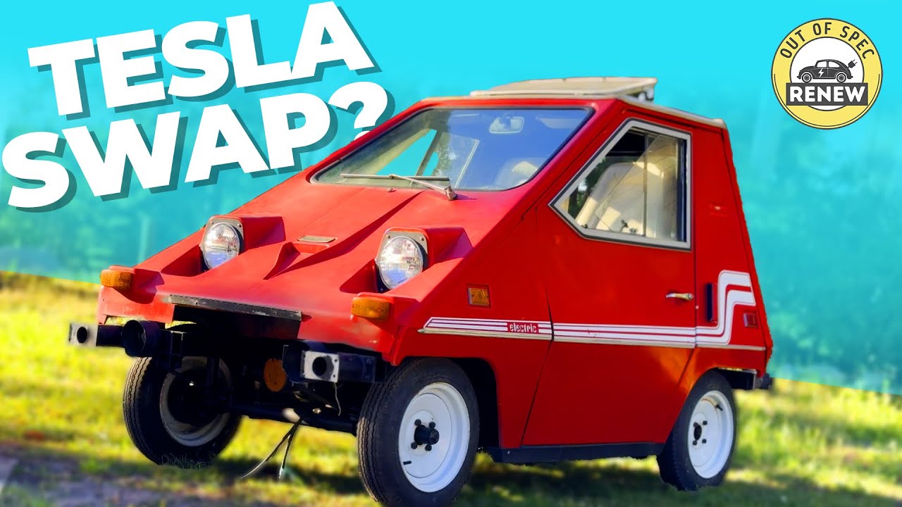 This Cheese Wedge Is A Historic 1970s EV - Let's Put Tesla Batteries In ...