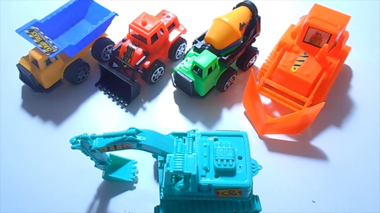 mainan beko dan truk - BERMAIN mobil mobilan bego beko doser dump truck ...