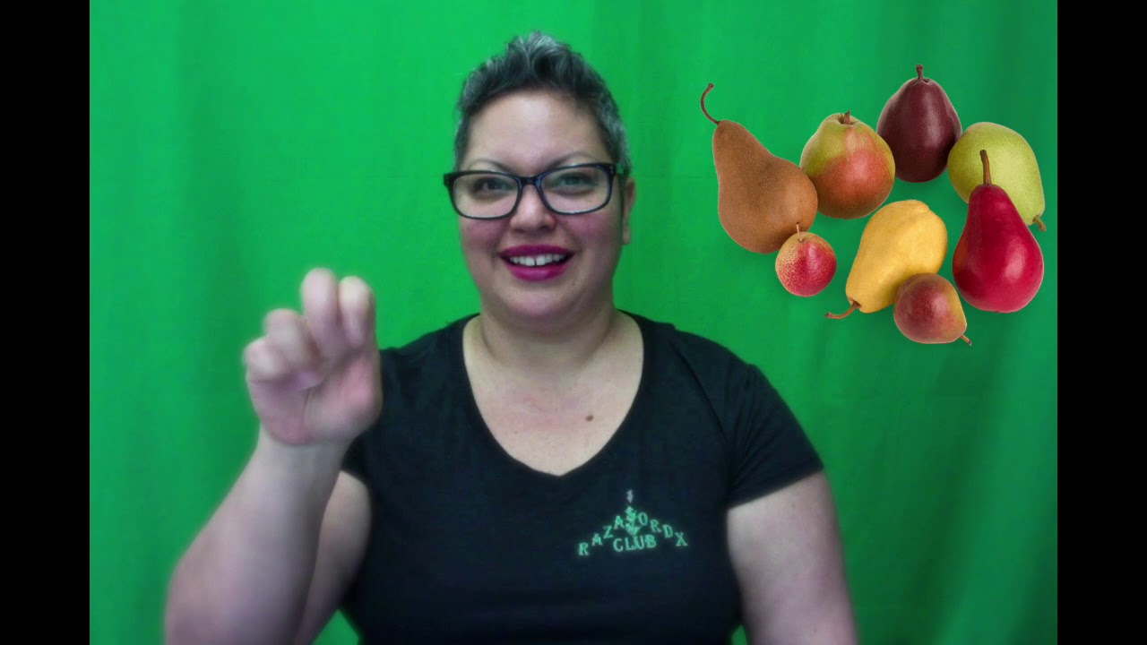 I LIKE FRUIT Book in ASL - YouTube