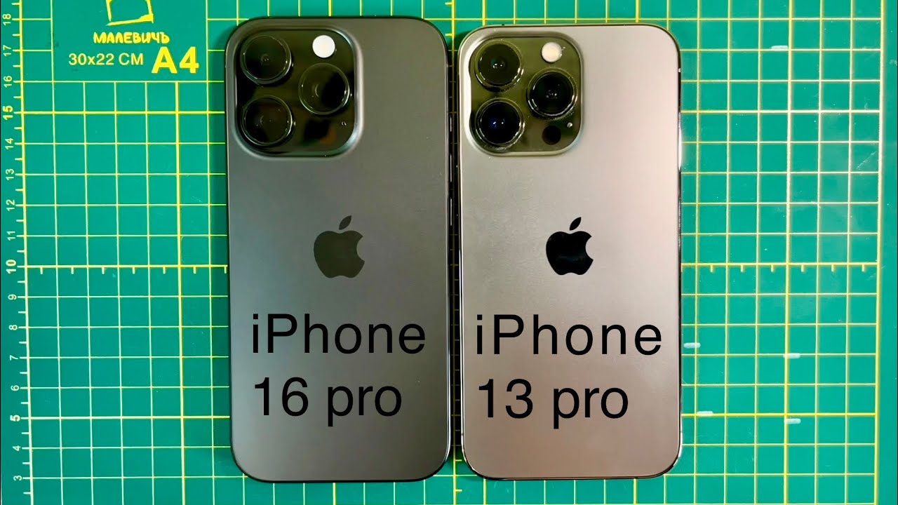 iPhone 16 pro vs iPhone 13 pro - YouTube