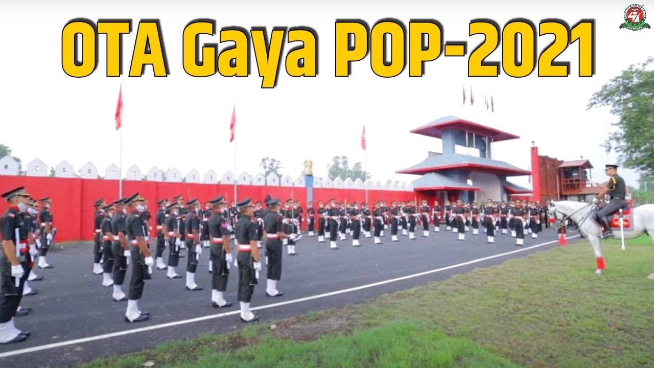 OTA POP | Officers Training Academy, Gaya Passing Out Parade - 12 June ...