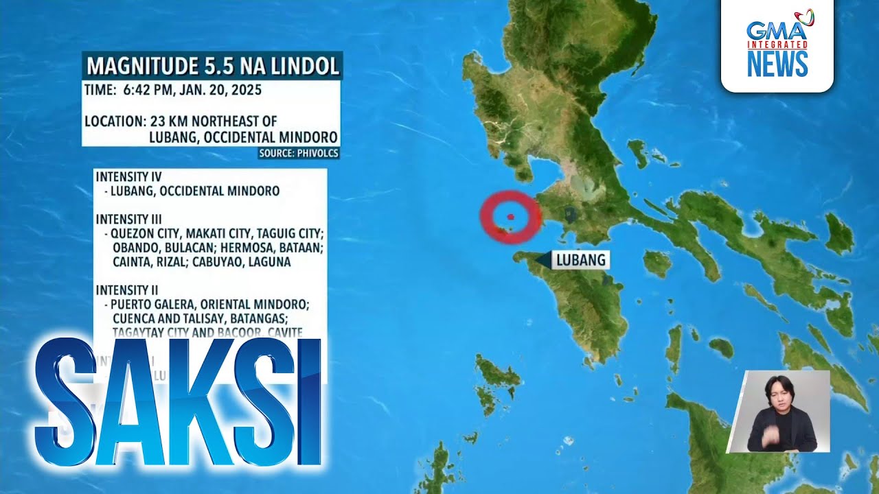 Magnitude 5.5 na lindol, yumanig sa Metro Manila, Southern at Central ...