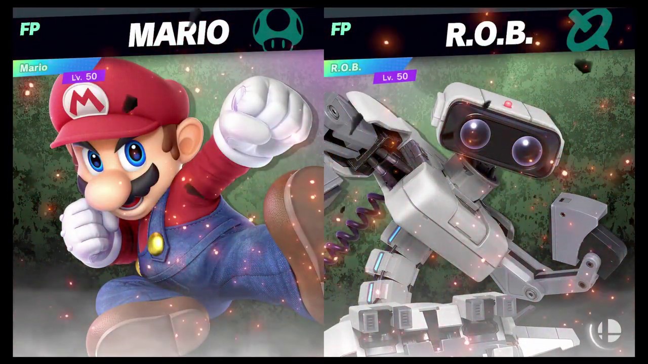 Super Smash Bros Ultimate Amiibo Fights Request #2663 Mario vs ROB ...