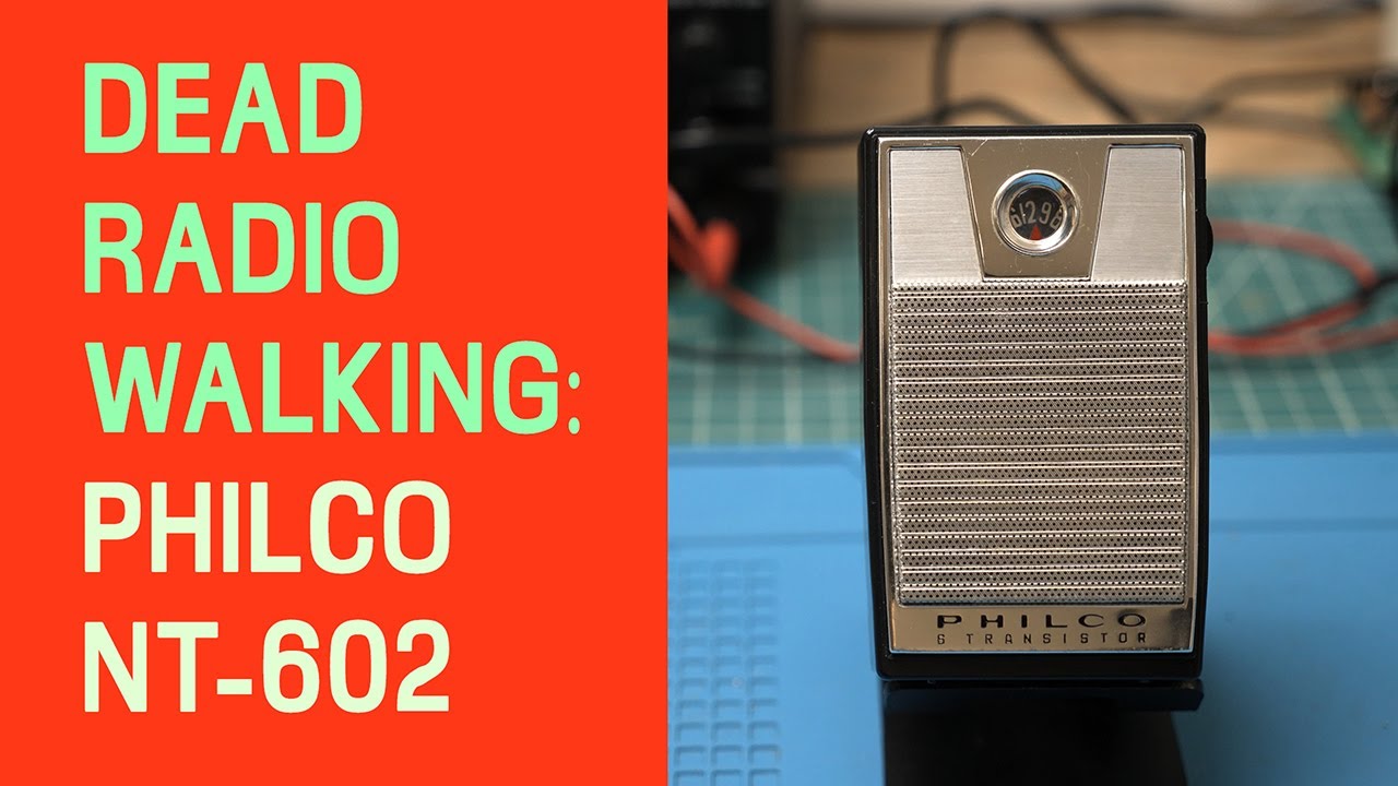 Vintage Electronics Repair: Dead Philco NT-602 transistor radio ...