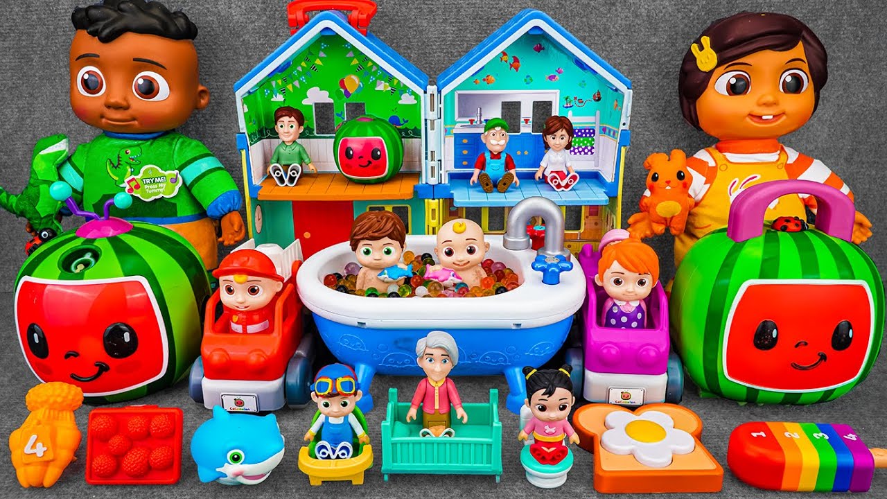 99 Minutes COCOMELON Collection Unboxing - Satisfying Unboxing (ASMR ...