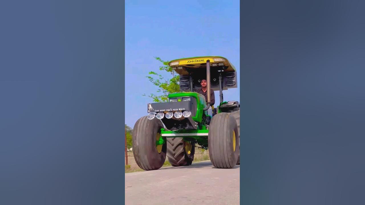 New John Deere 🚜💪 Nishu Deshwal tochan king 👑 Full modified tractor 🚜#tochan #tranding# ...