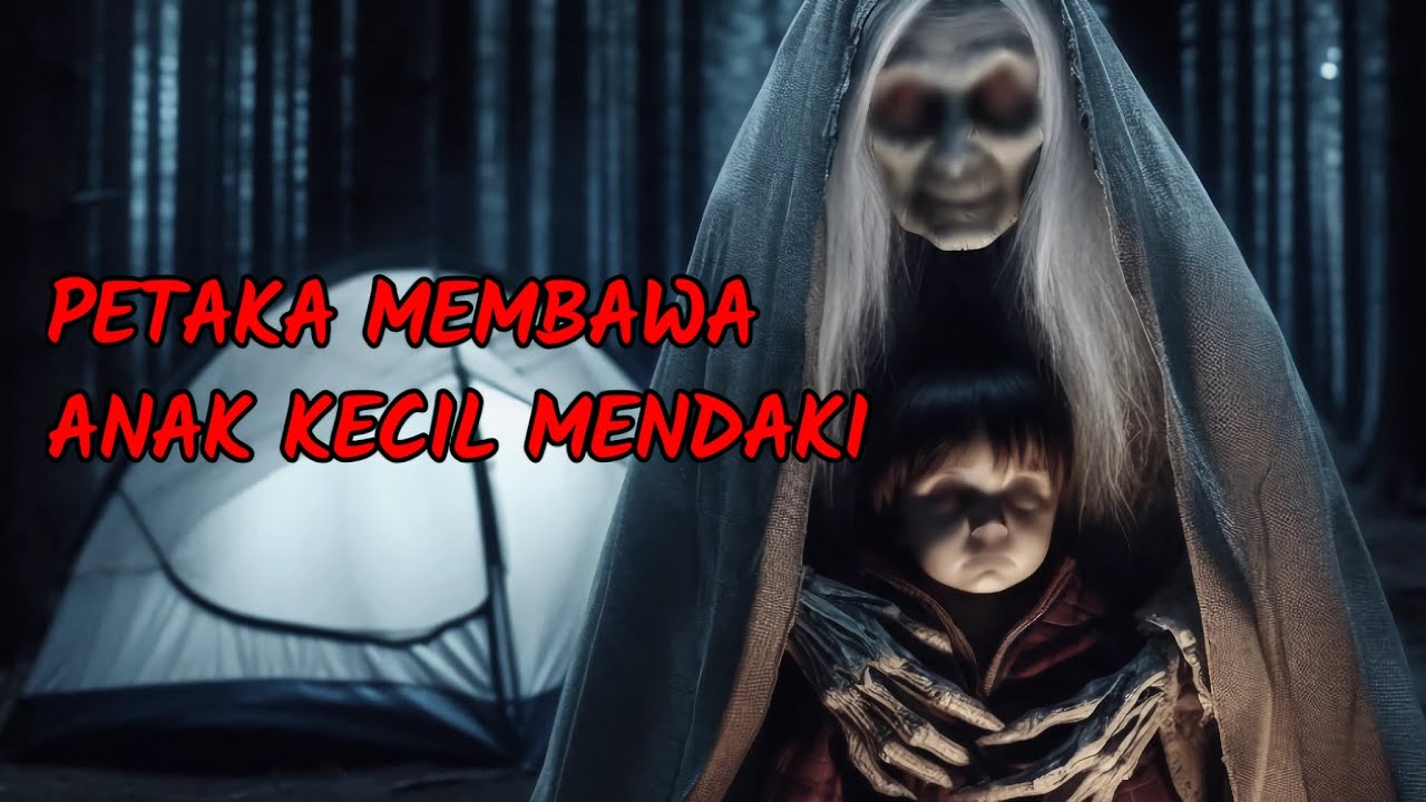 PETAKA MEMBAWA ANAK KECIL MENDAKI GUNUNG ‼️ CERITA HORROR KISAH HOROR ...