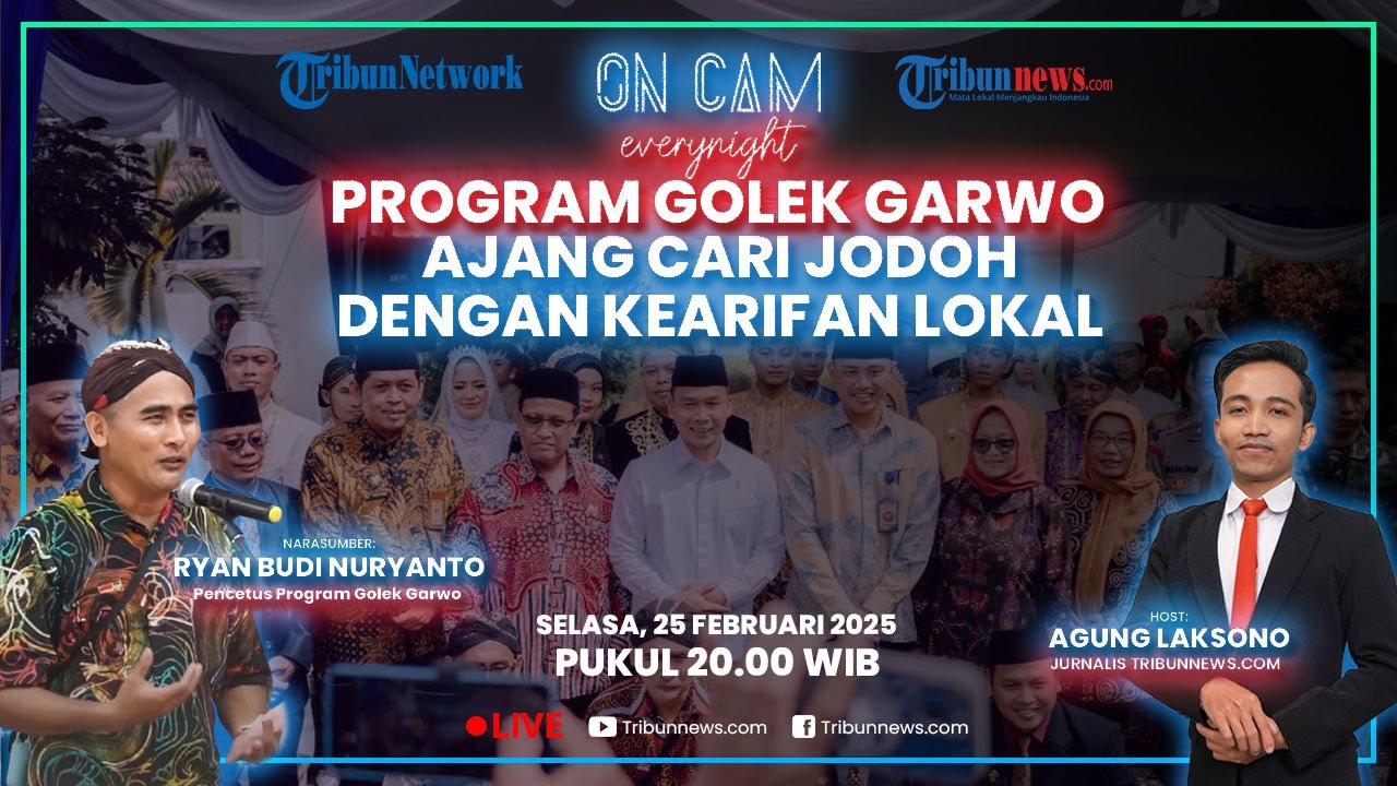 🔴Program Golek Garwo, Ajang Cari Jodoh di Jogja yang Sukses Antarkan ...