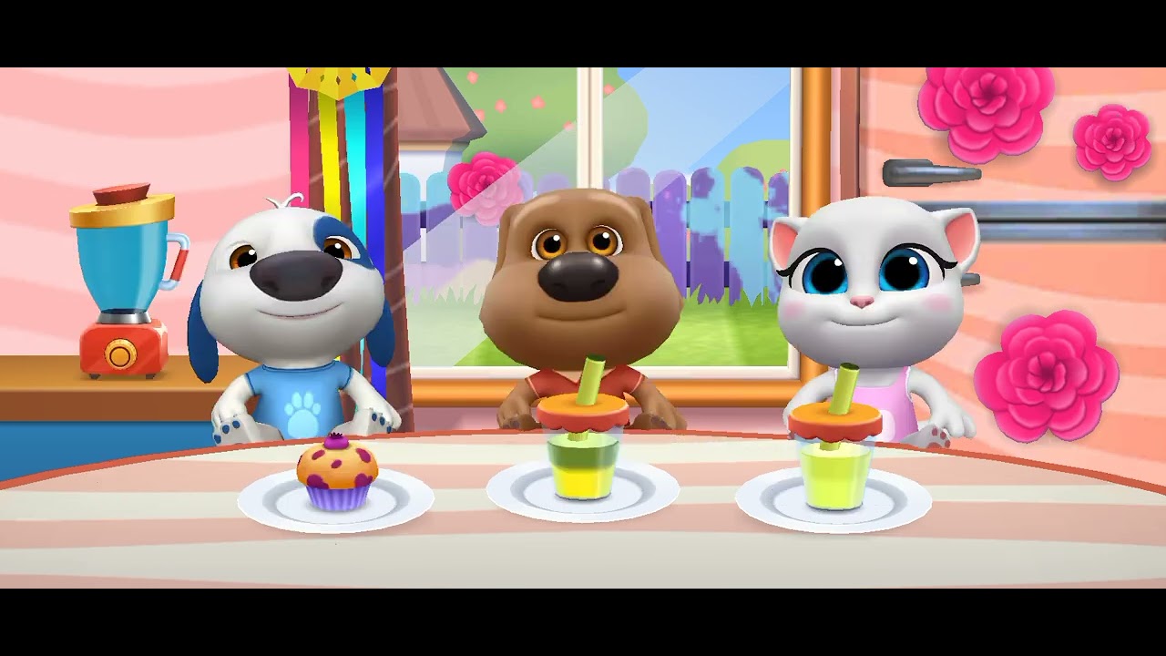 Tom Friends Funny Moments 😍 - My Talking Tom Friends New Funny Episode ...
