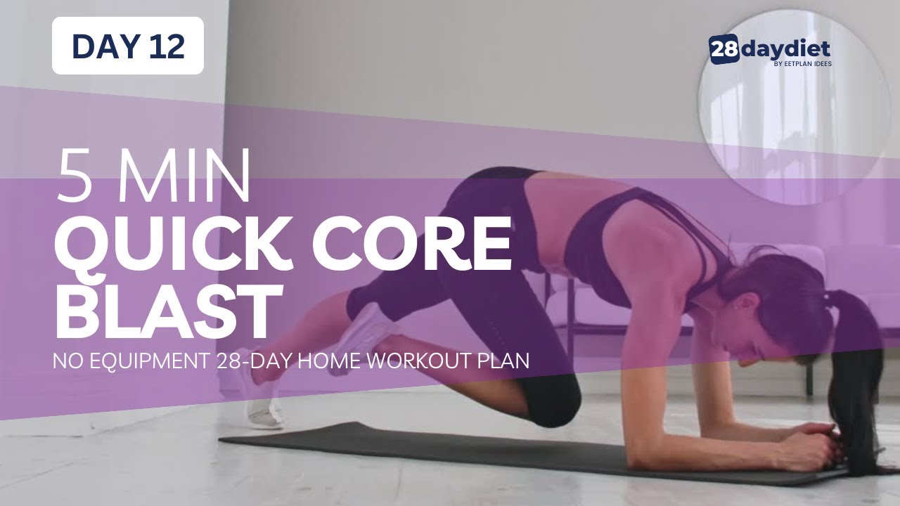 Day 12: Agile Core Challenge | 5-Min Intense Core Workout | 28-Day ...