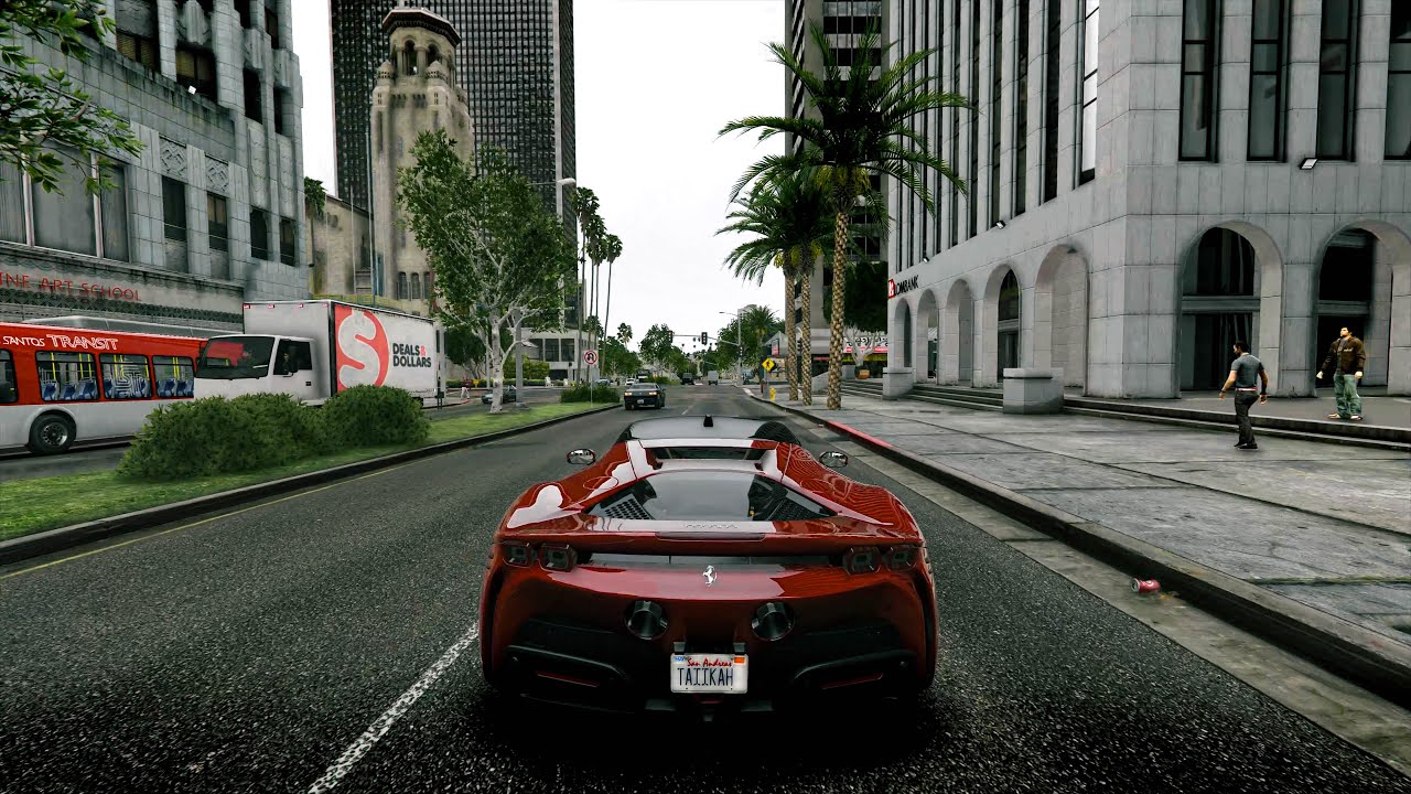 GTA 5 NaturalVision Evolved Ultimate Graphics Mod Gameplay on RTX3070 ...